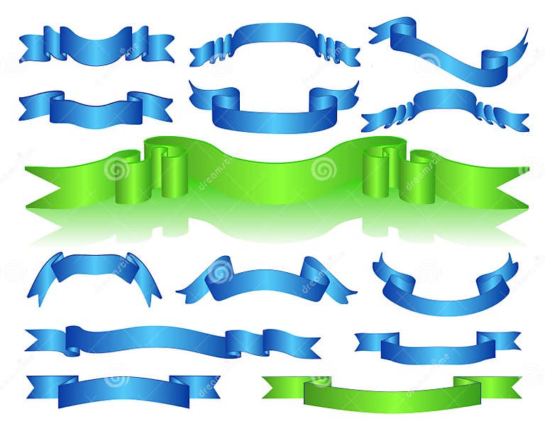 Banners stock vector. Illustration of banner, accent, certificate - 8987985