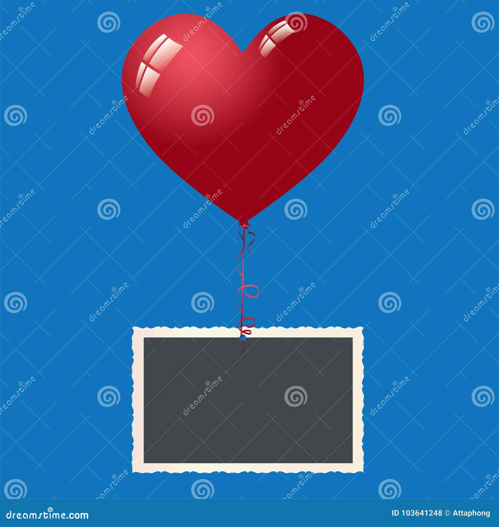 Banners With Balloon Cartoon Vector | CartoonDealer.com #62503483