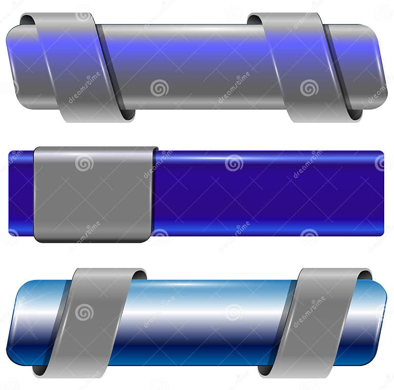 Banners, buttons. stock vector. Illustration of card - 17830087