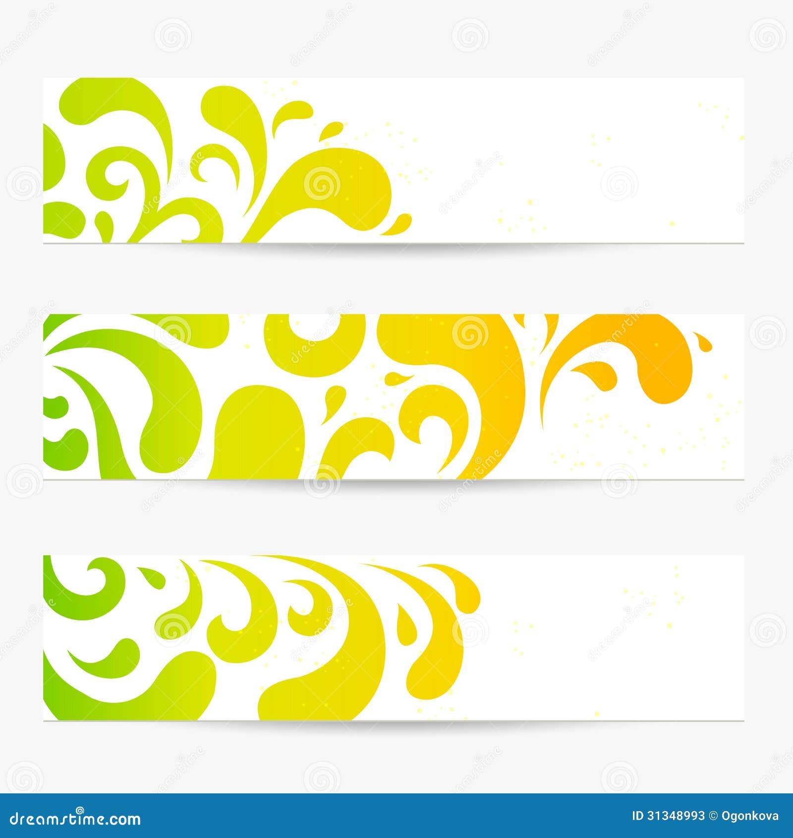 Banners. Colorful Abstract Backgrounds. Pattern Stock Vector ...