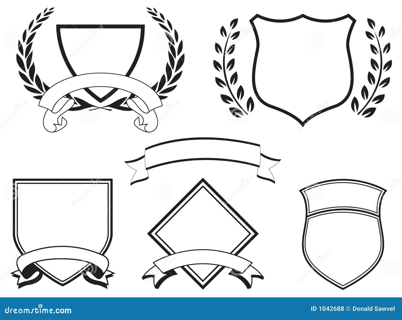 Crest Banner Vector