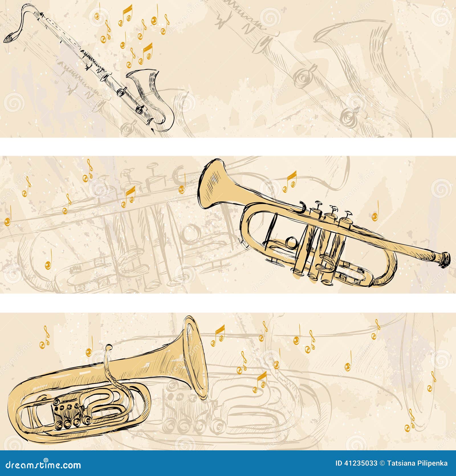 Banners stock vector. Illustration of modern, decoration - 41235033