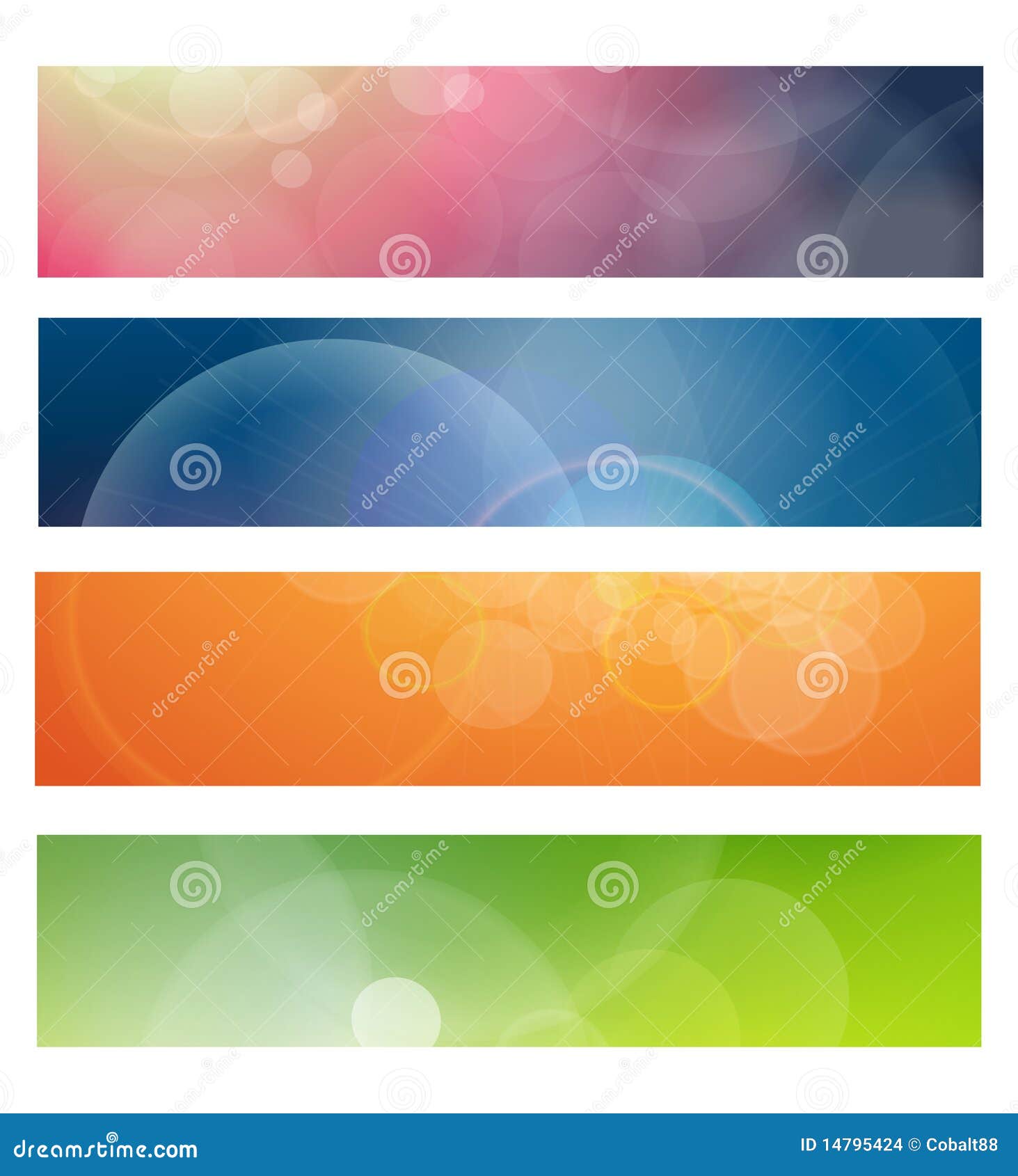 Banners, headers stock vector. Illustration of blurry - 14795424