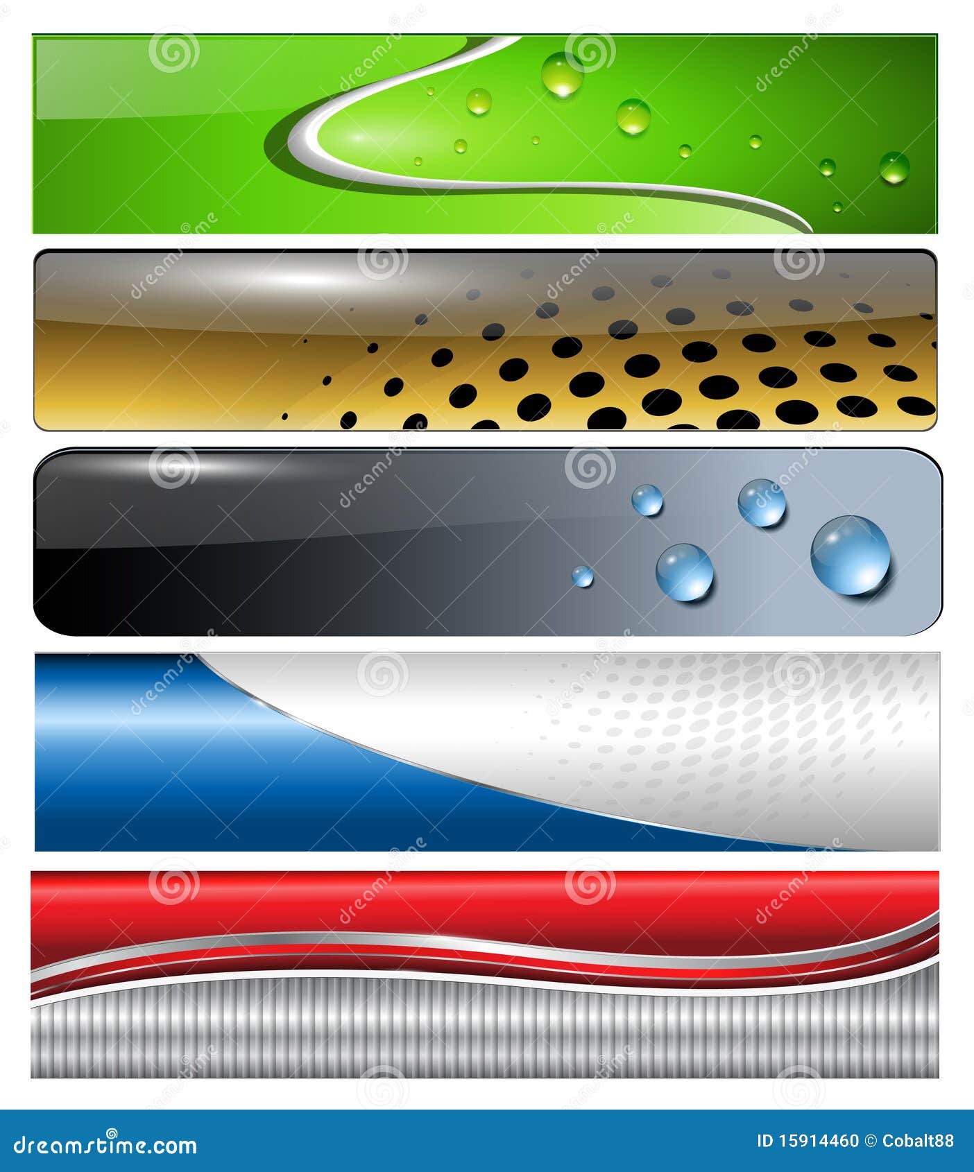 Banners, headers stock vector. Illustration of theme - 15914460