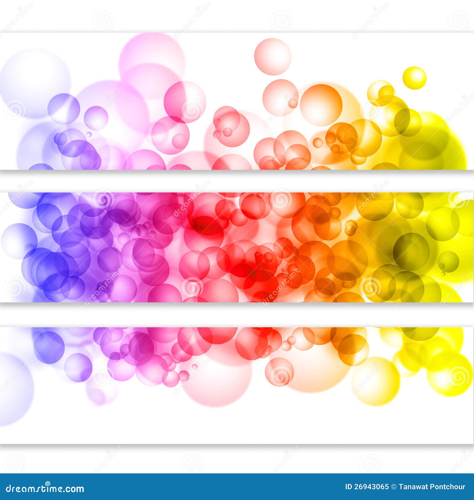 Banners, Headers Abstract Bubble Stock Illustration - Illustration of ...