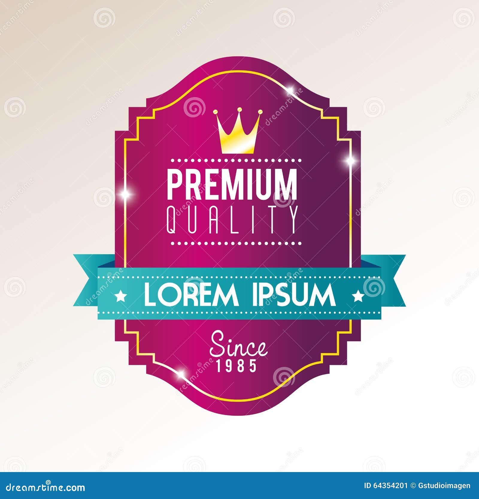 Banners and labels stock illustration. Illustration of retro - 64354201