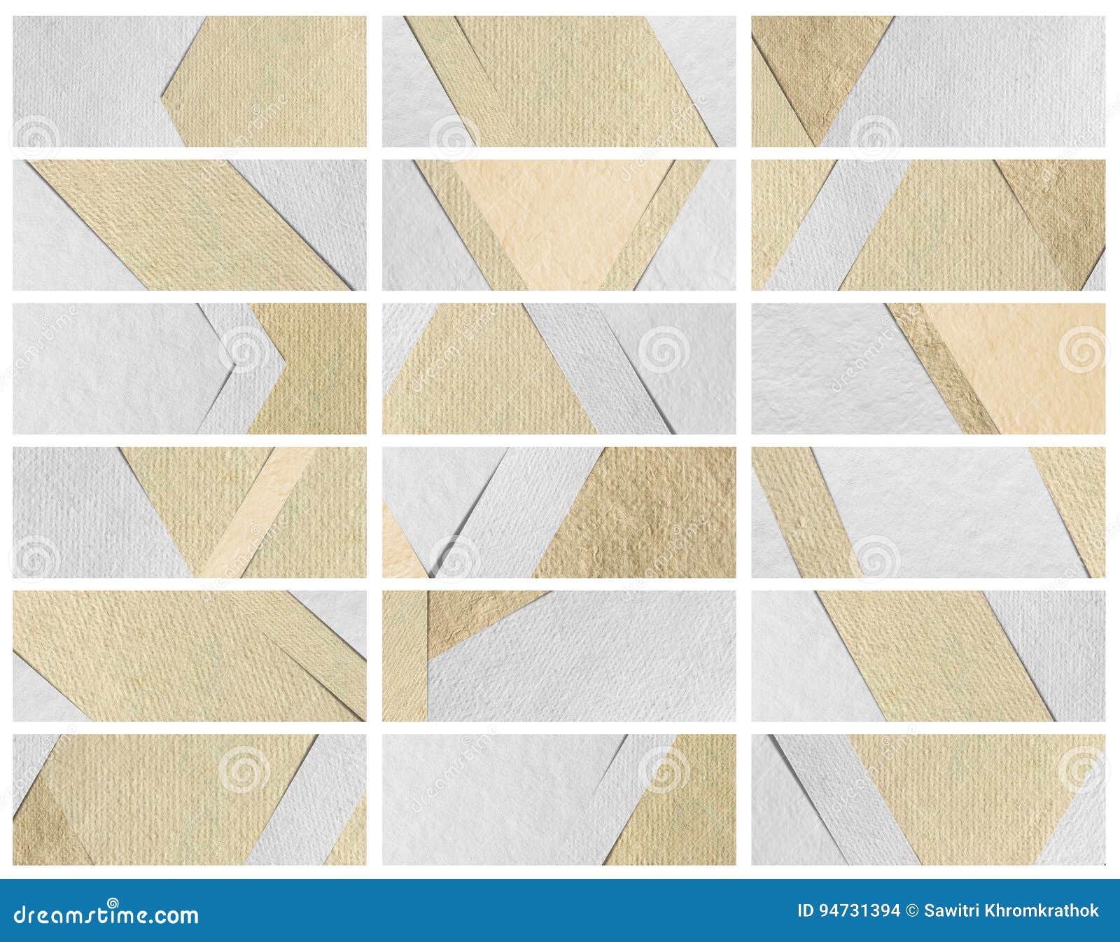 Banners Paper Texture Background Material Design Stock Photo - Image of ...