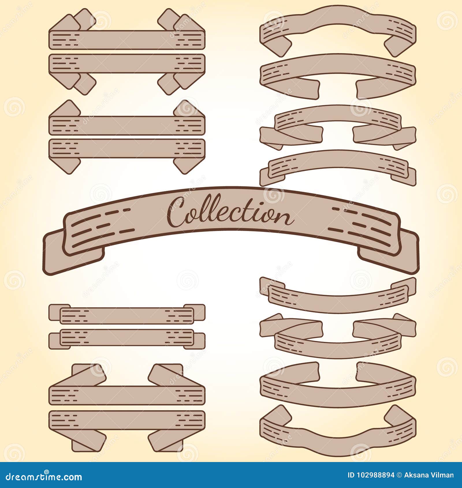 Banners set. stock vector. Illustration of advertisement - 102988894