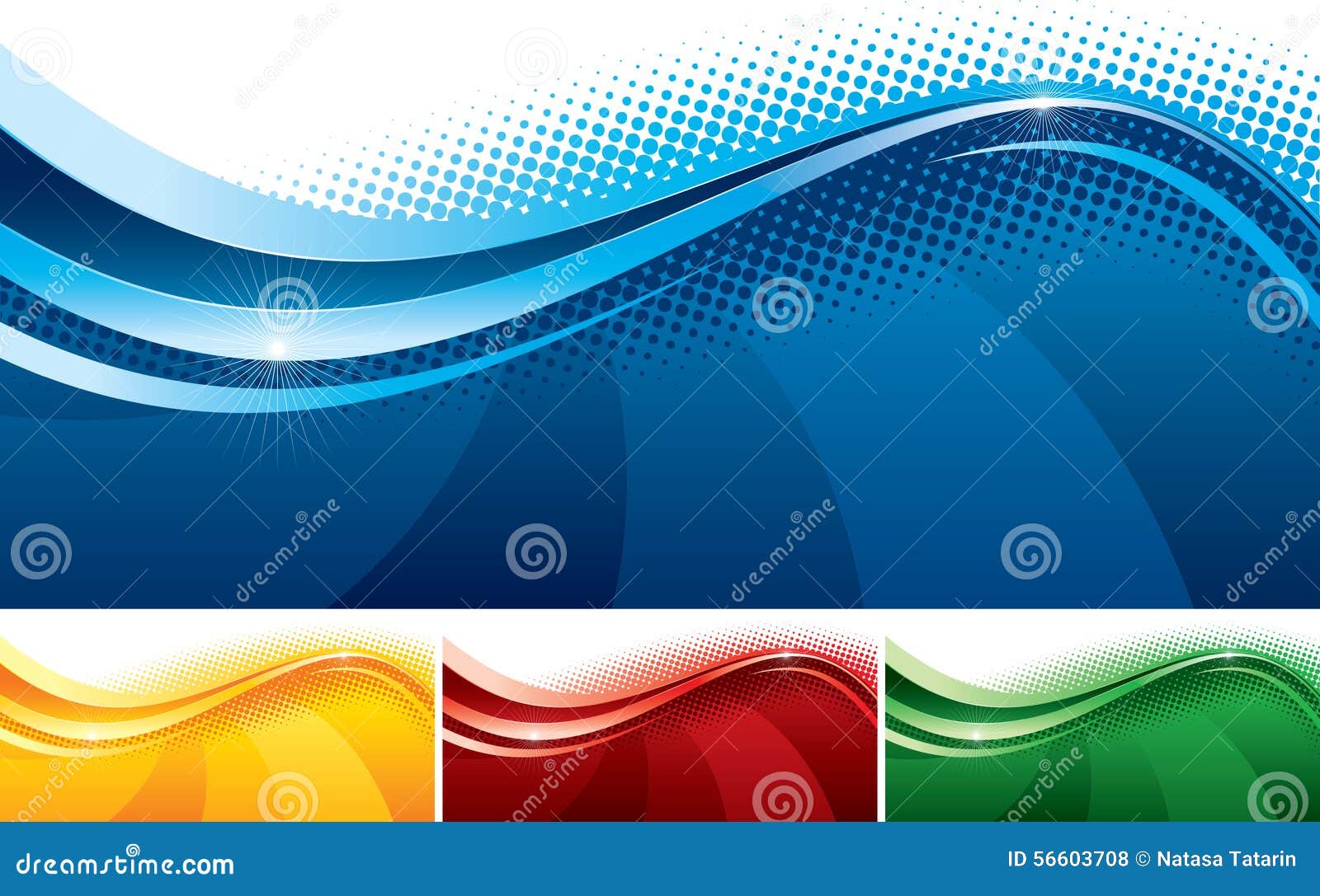 Banners set stock vector. Illustration of color, style - 56603708
