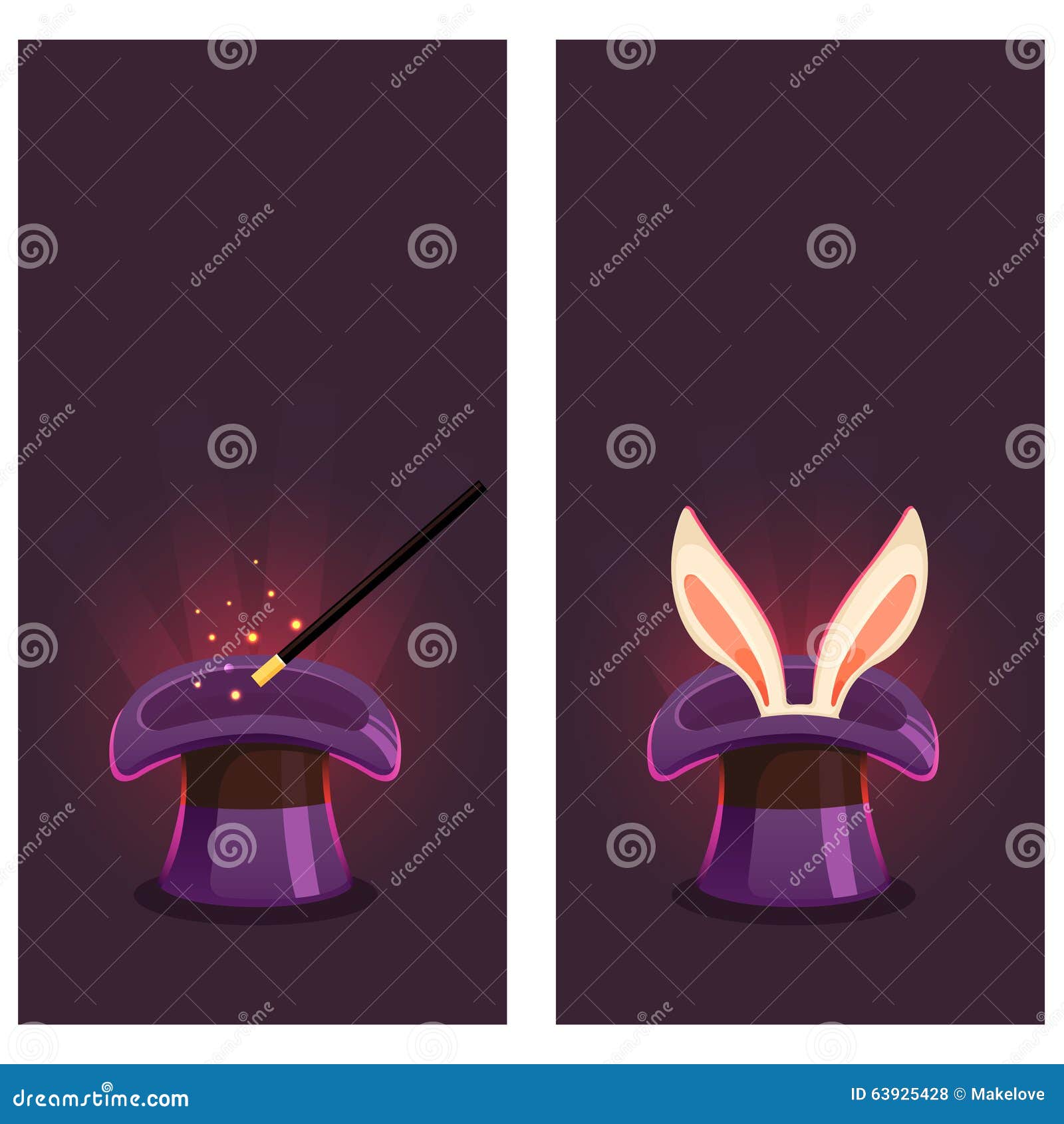Magic Bunny Cartoon | CartoonDealer.com #161521587