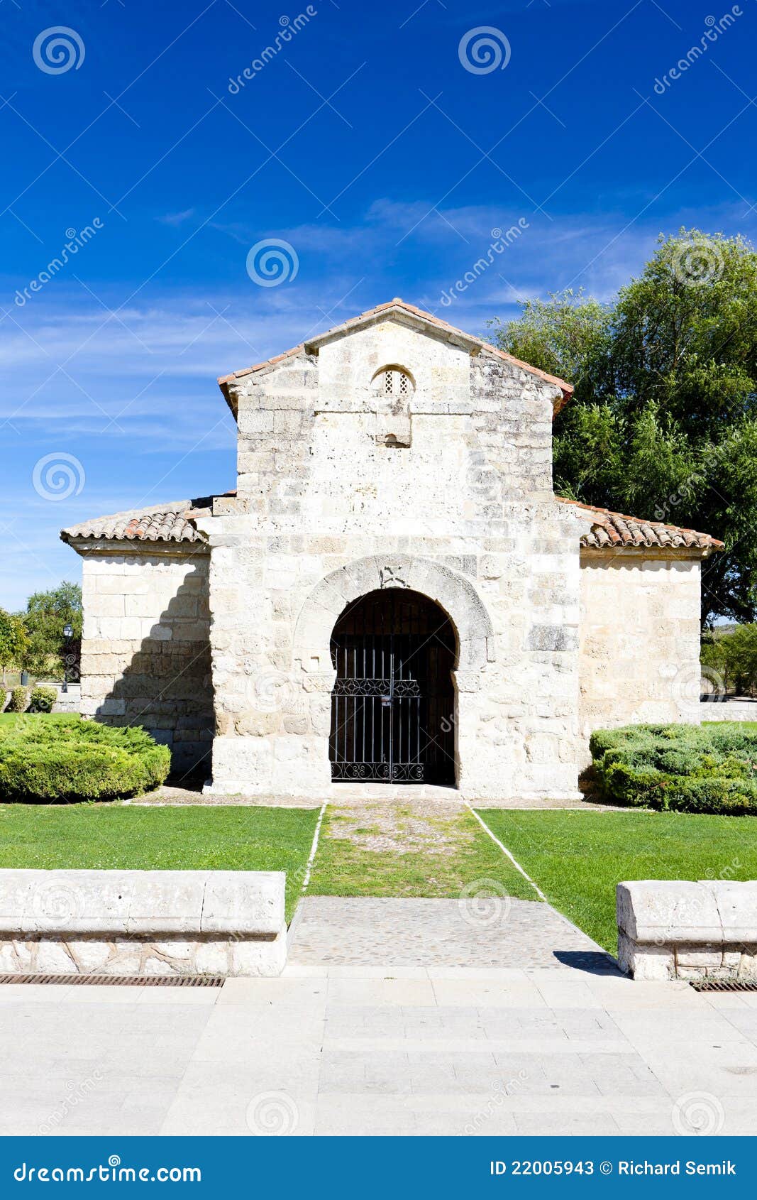 Banos de Cerrato, Spain stock image. Image of architecture - 22005943