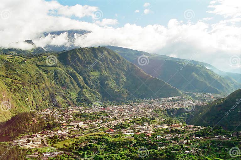 Banos, Ecuador stock image. Image of indigenous, height - 18121229