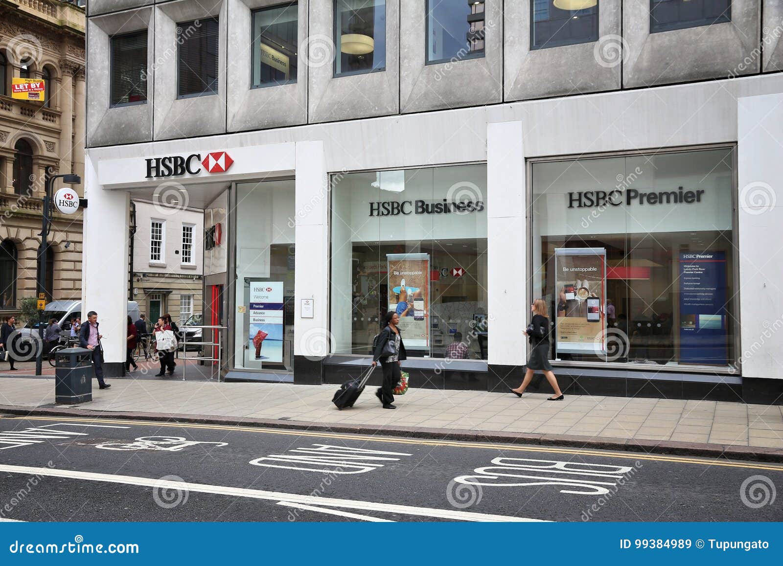 Banque de HSBC image stock éditorial. Image du bancaire - 99384989