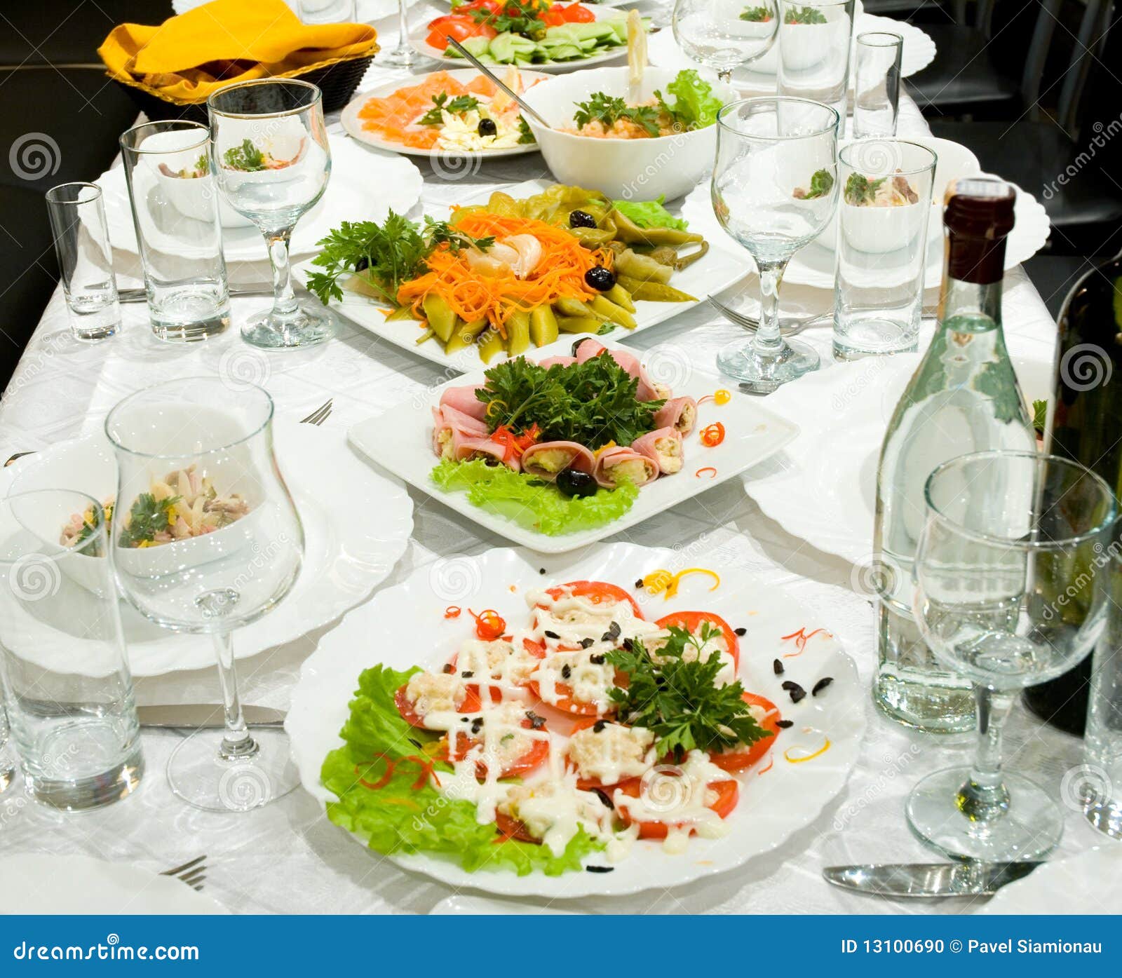 Banquet stock photo. Image of hotel, food, party, decoration - 13100690