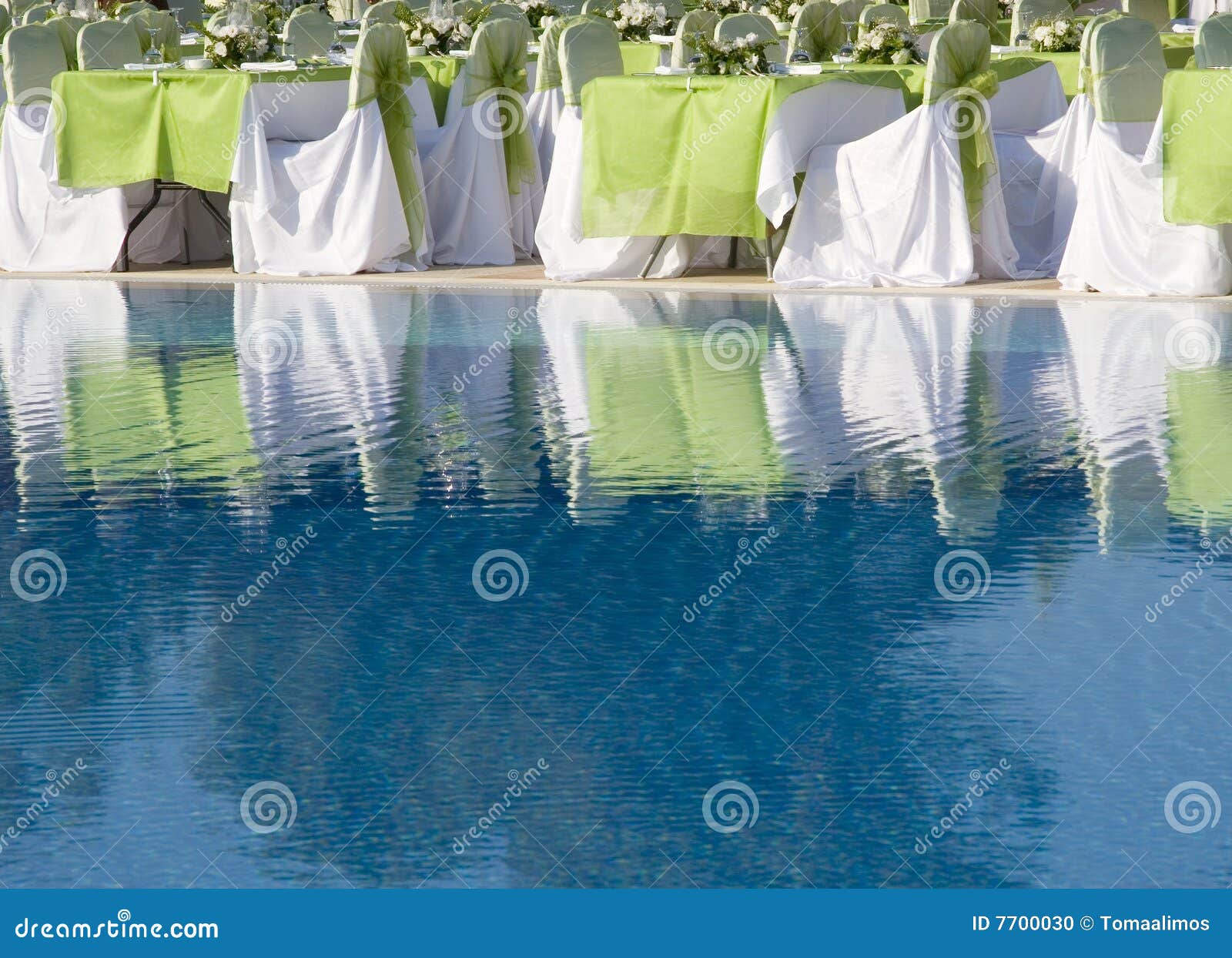 Banquet reflections stock photo. Image of restaurant, pool - 7700030