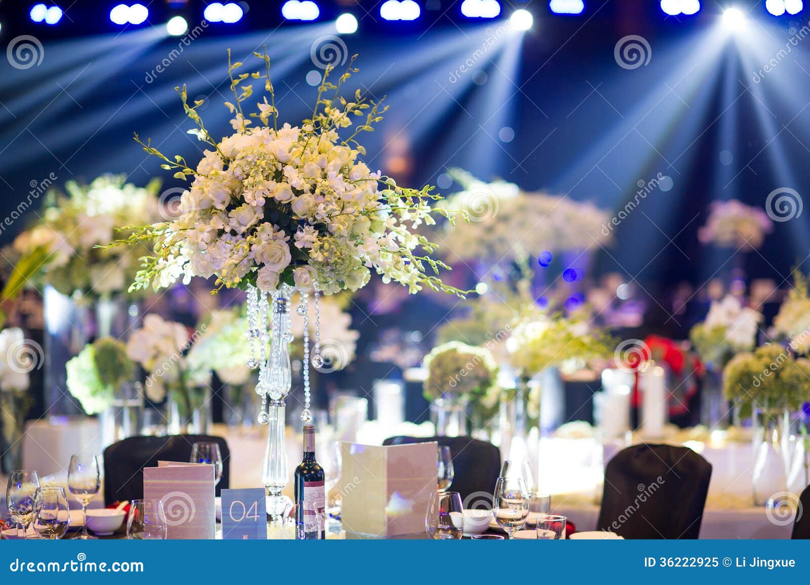Banquet table stock image. Image of banquet, arrangement - 36222925