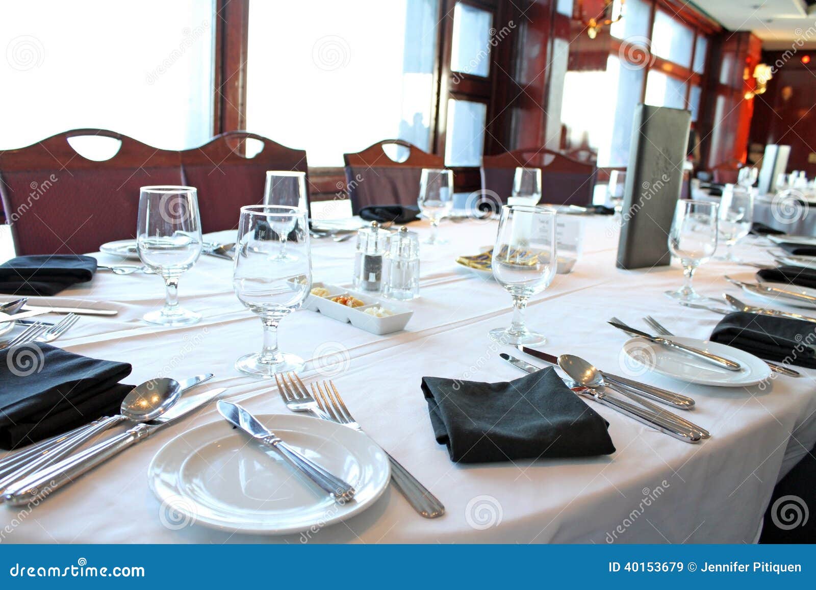 Banquet Table stock image. Image of black, maroon, banquet - 40153679