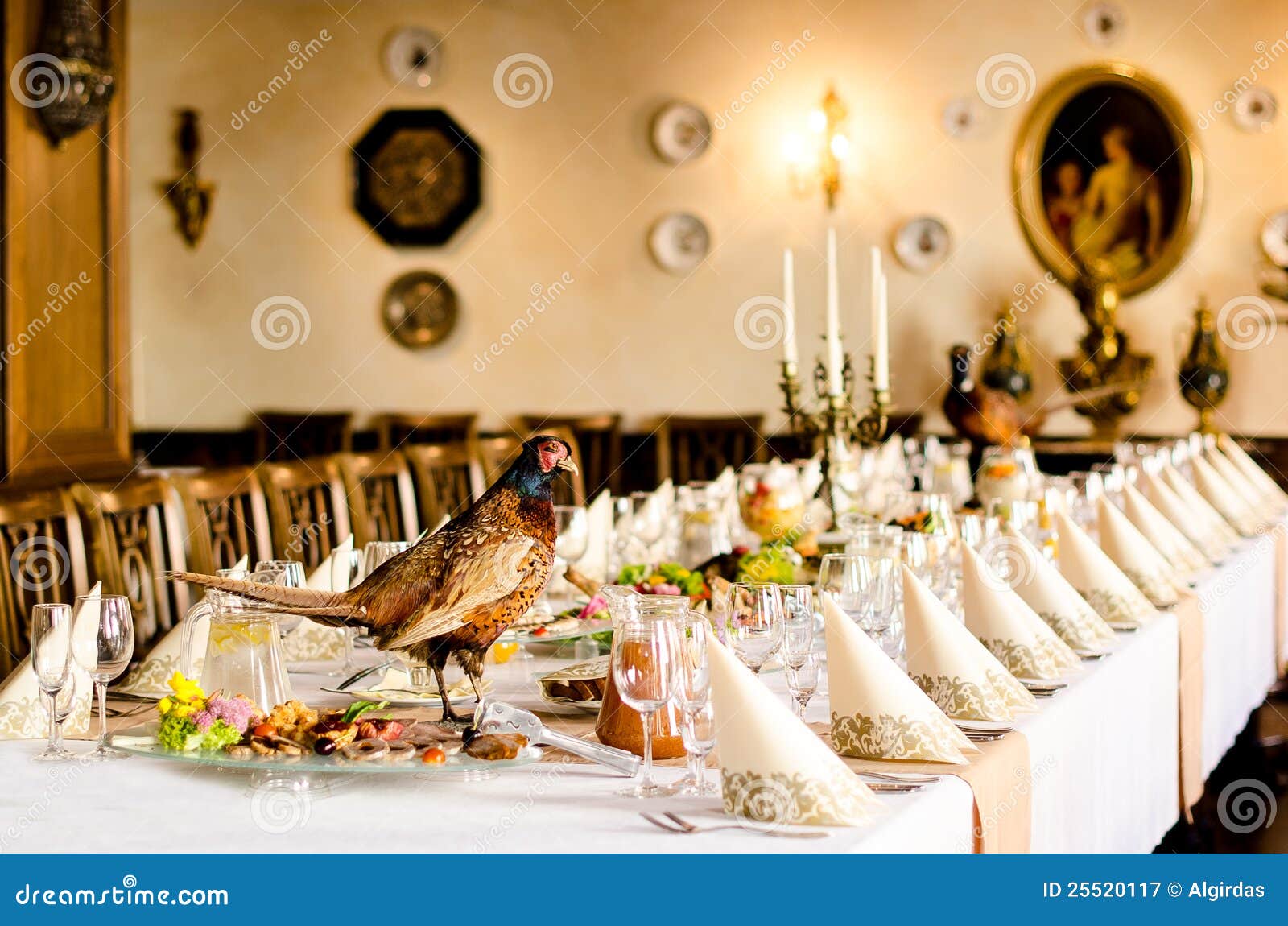 Banquet Table Pheasant Stock Photos - Free & Royalty-Free Stock Photos ...