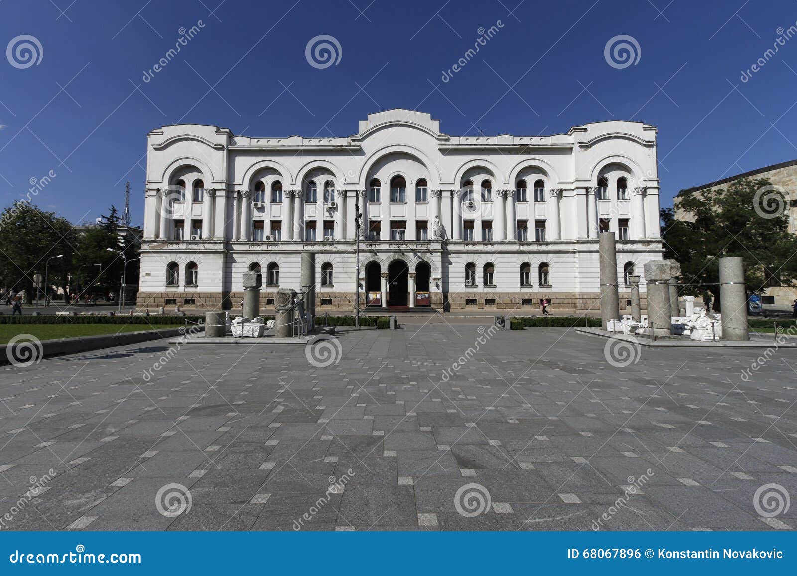 Banski dvor in Banja Luka stock photo. Image of serbian - 68067896