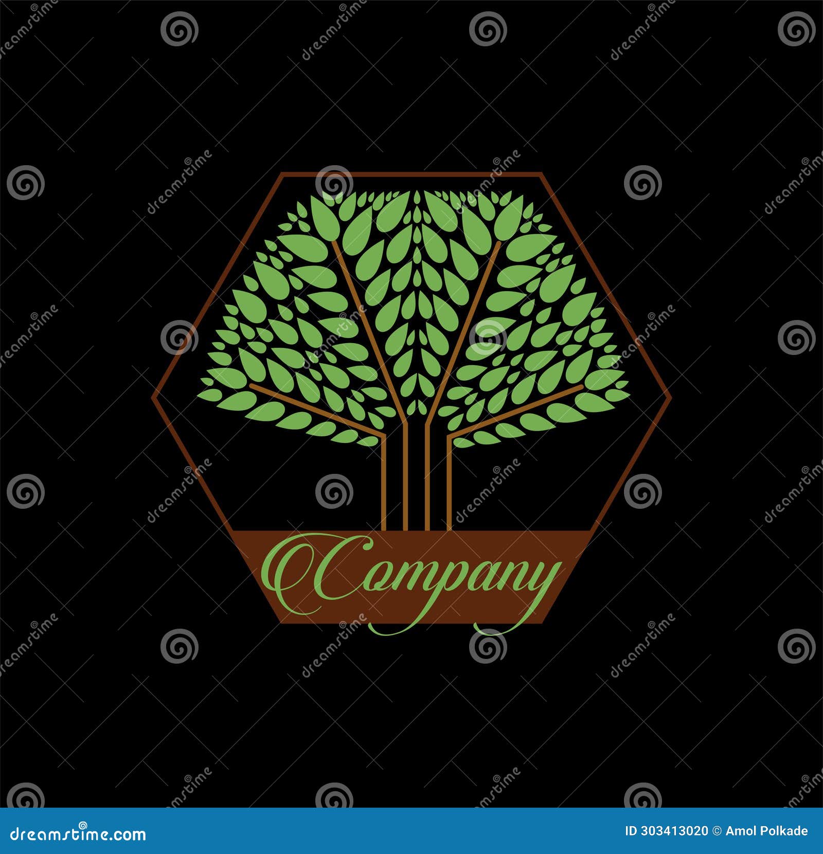 Banyan Tree Company Vector Icon Stock Vector - Illustration of ...