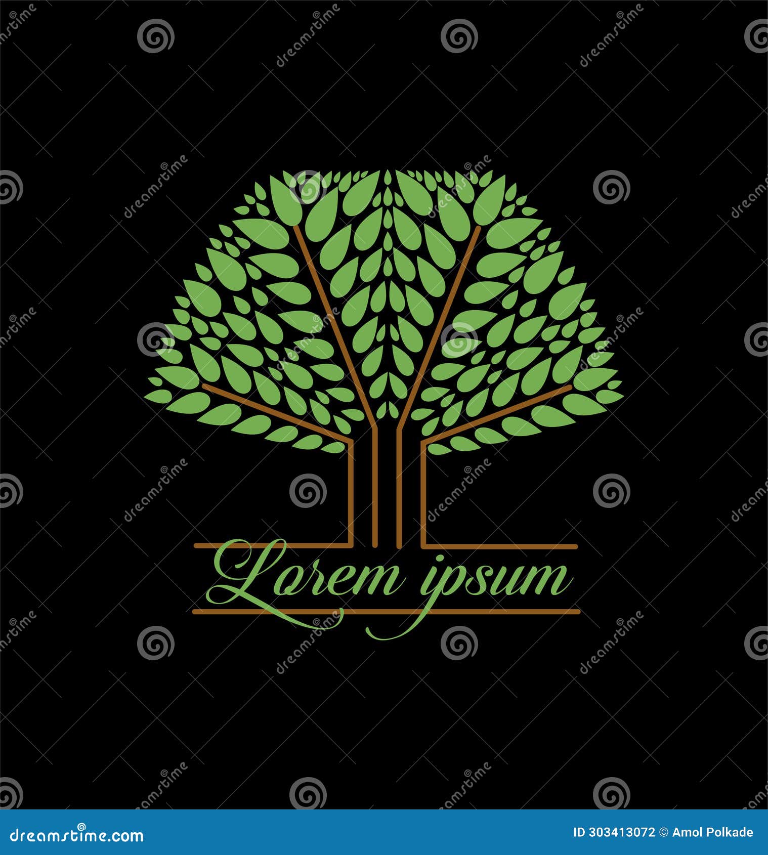 Banyan Tree Company Vector Icon Stock Vector - Illustration of logo ...
