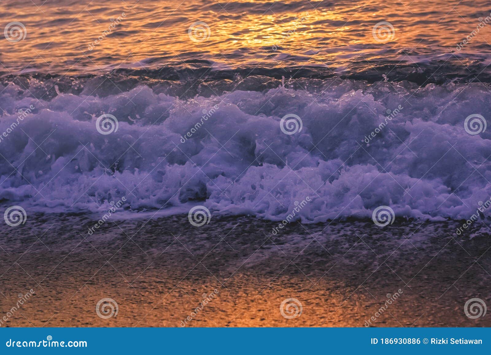 The Sunrise on the Coast of Java Island Stock Photo - Image of sunrise ...