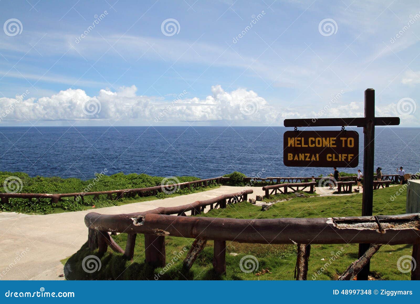 Banzai cliff in Saipan stock photo. Image of landscape - 48997348