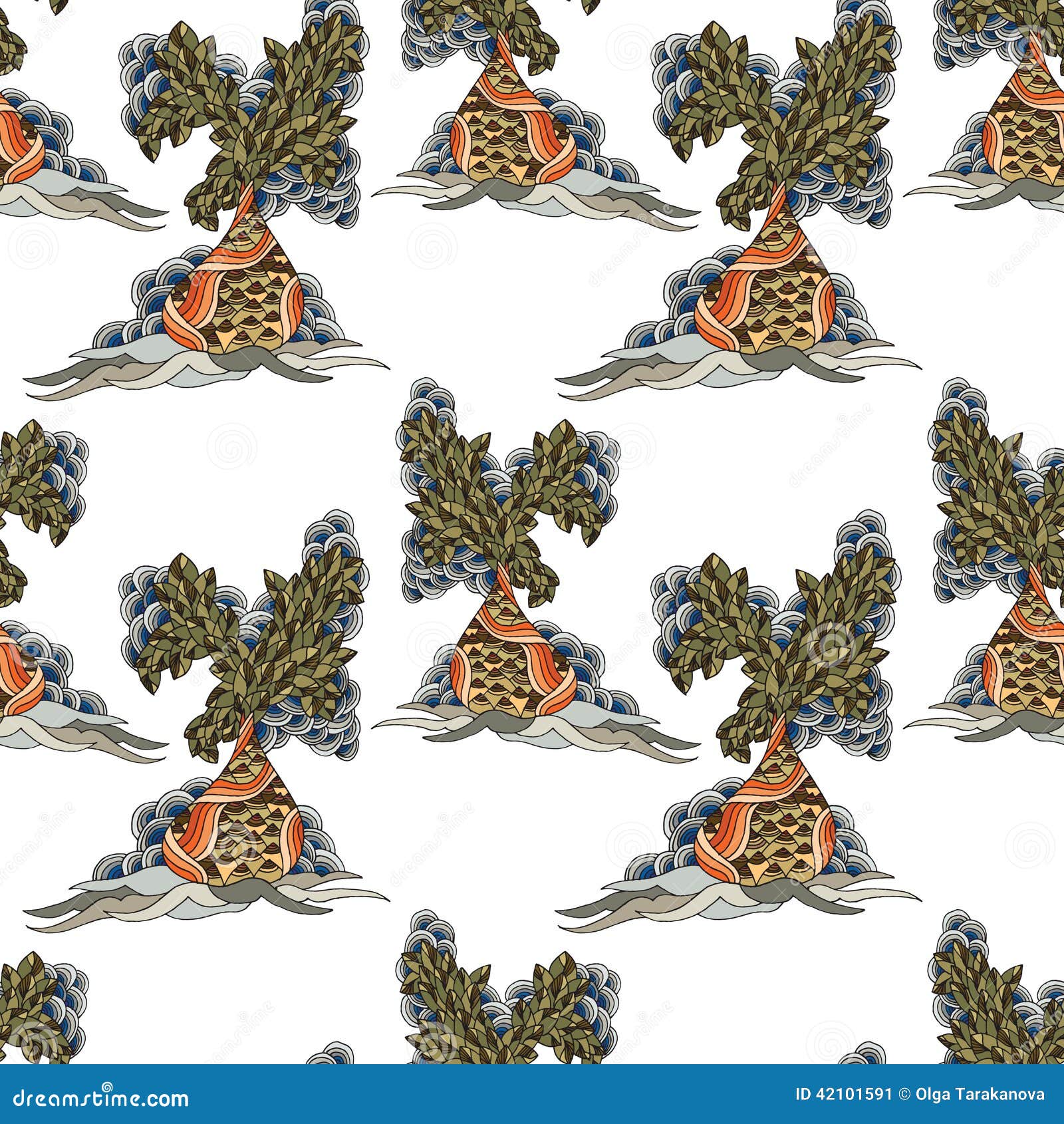 Seamless Patternof OSB Boards From Wooden Chips Cartoon Vector ...