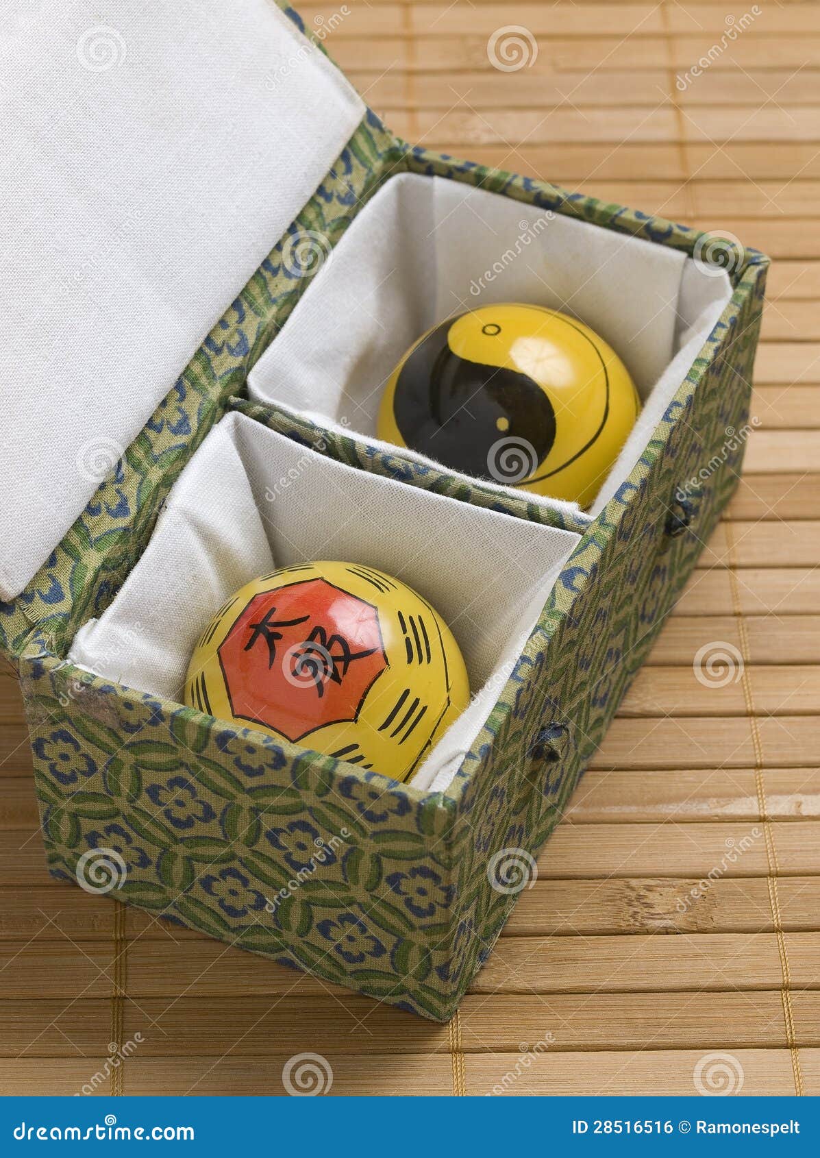 Baoding balls stock photo. Image of yellow, relaxation - 28516516