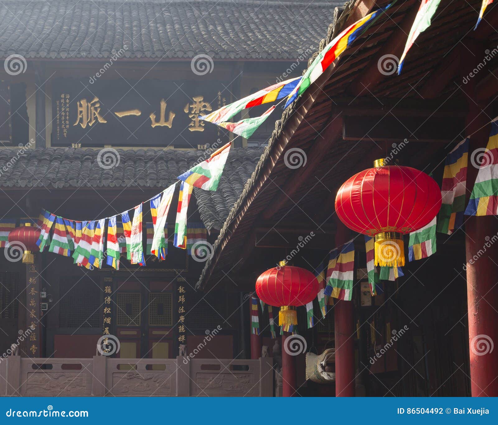 Baoguo Temple in Mount Emei,china Editorial Photography - Image of ...