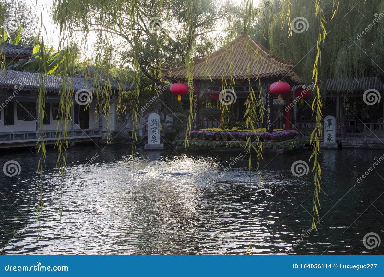 Baotu Spring, Jinan stock photo. Image of materials - 164056114