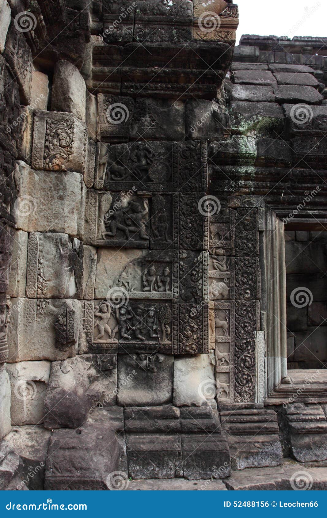 Baphuon, Angkor Thom photo stock. Image du khmère, religion - 52488156