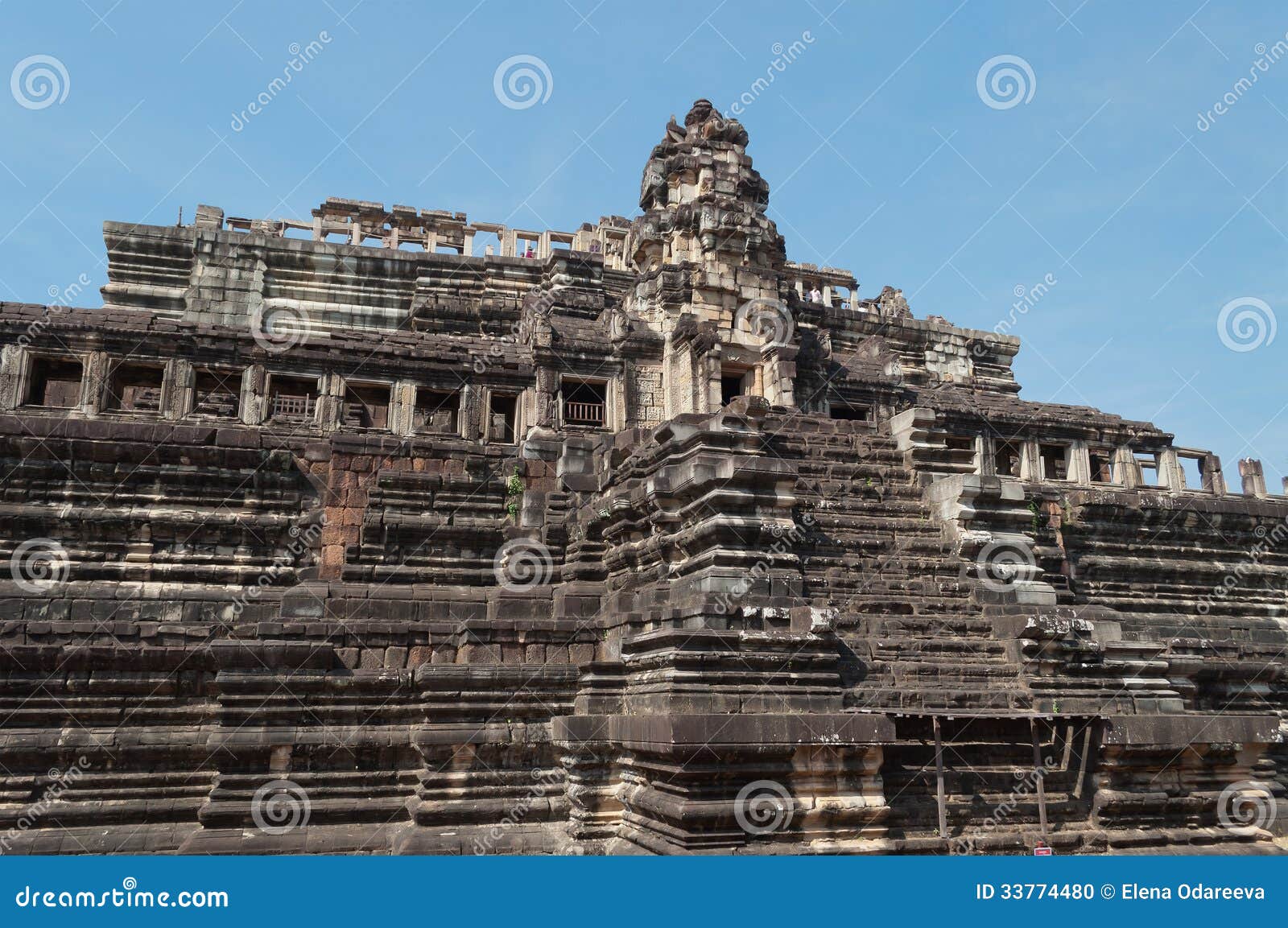 Baphuon Temple. Angkor Thom. Cambodia Stock Photo - Image of landmarks ...
