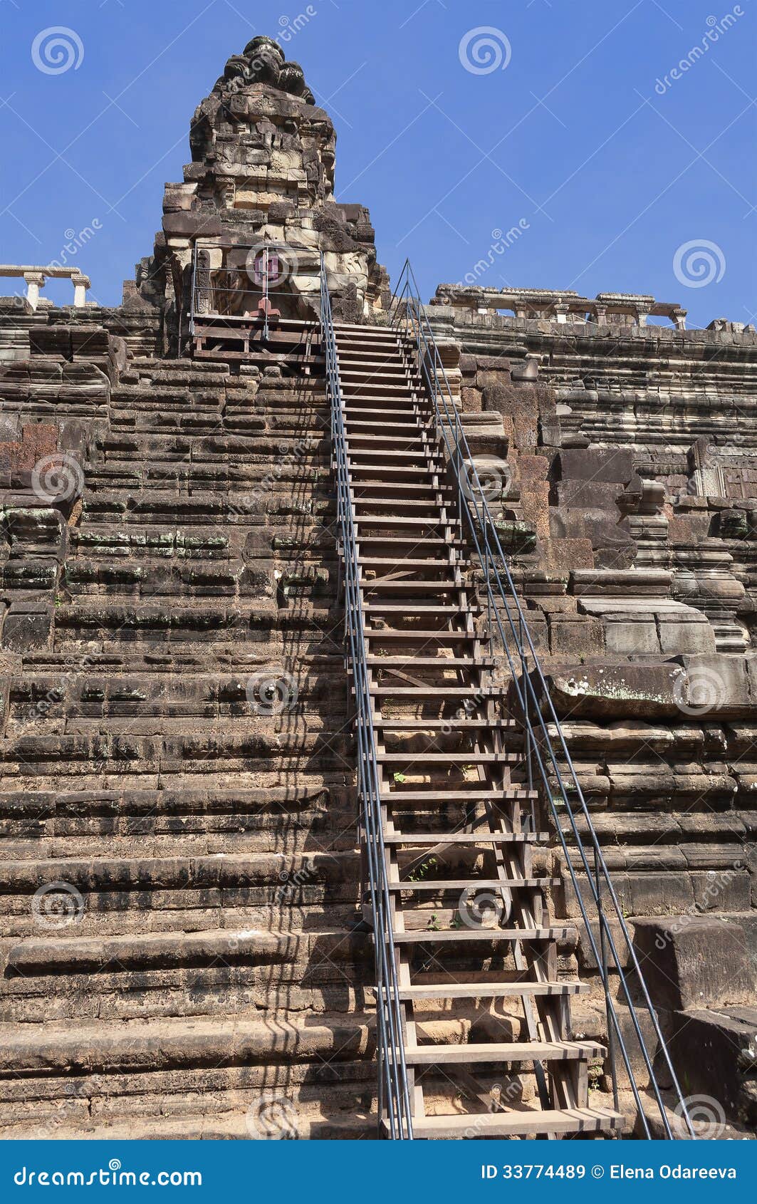 Baphuon Temple. Angkor Thom. Cambodia Stock Image - Image of angkor ...