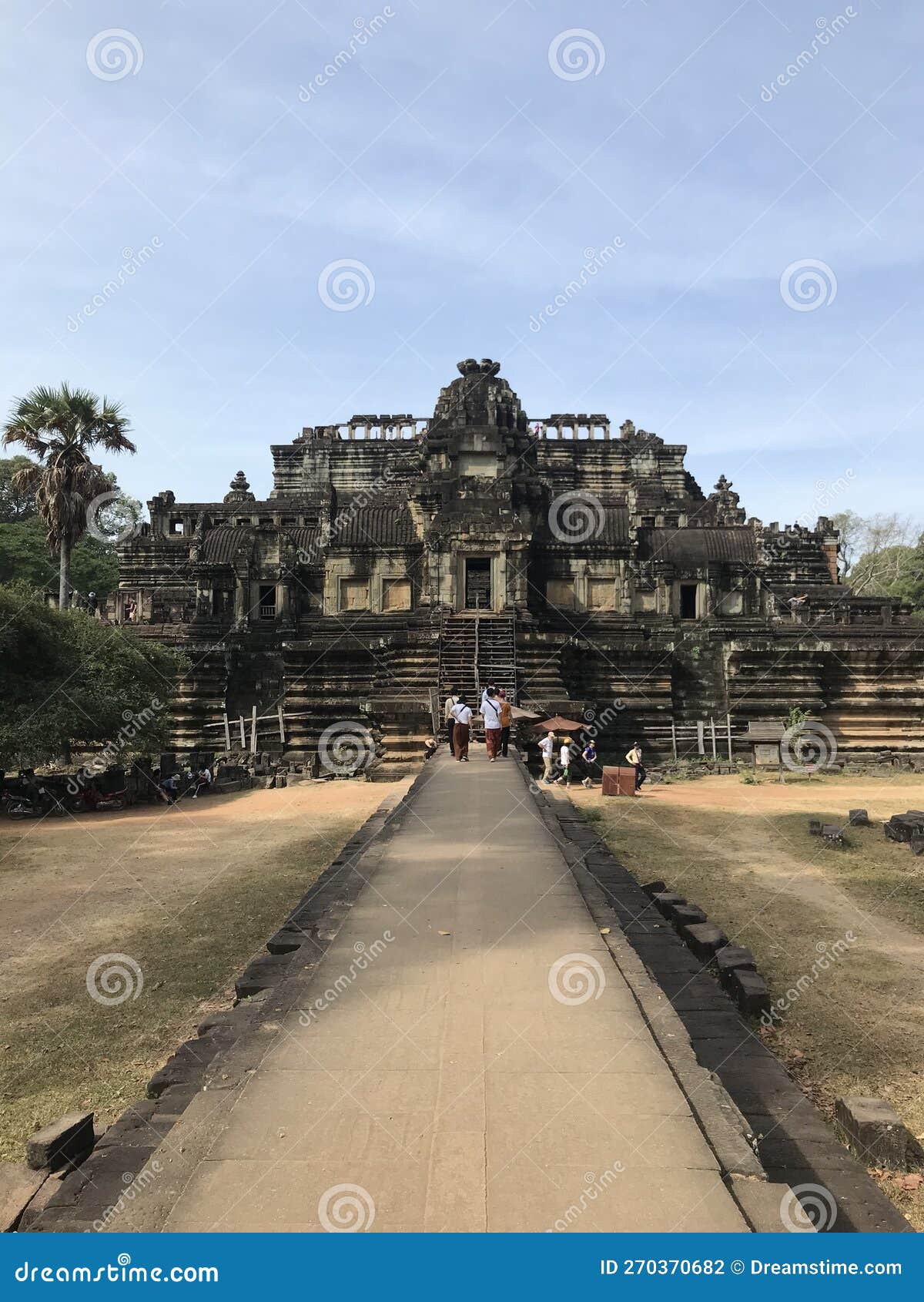 The Baphuon Temple or Temple Mountain at Angkor, Cambodia Editorial ...
