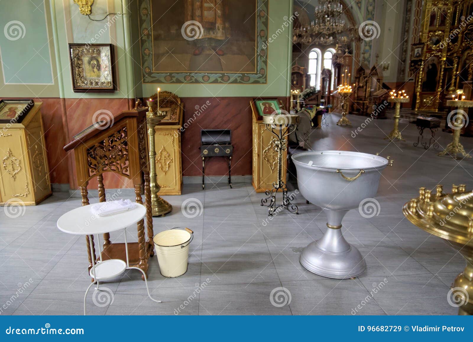 The Baptism of a Child in the Orthodox Church. Everything is Prepared ...