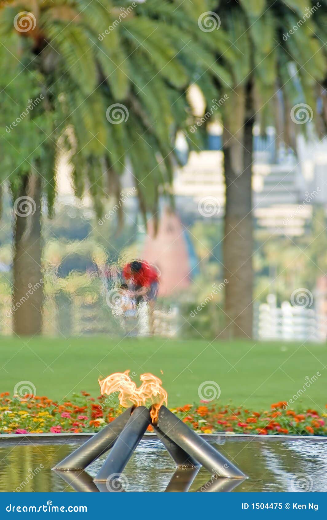 Baptism of Fire by Memorial-flame of Remembrance Perth Editorial Image ...