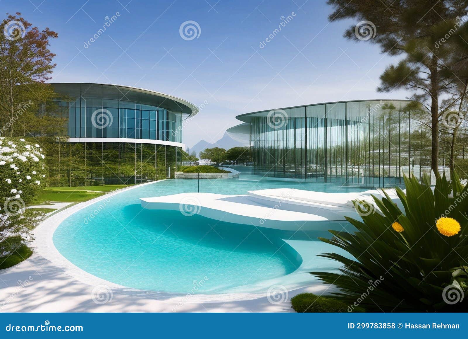 A Baptismal Pool Royalty-Free Stock Image | CartoonDealer.com #299786326