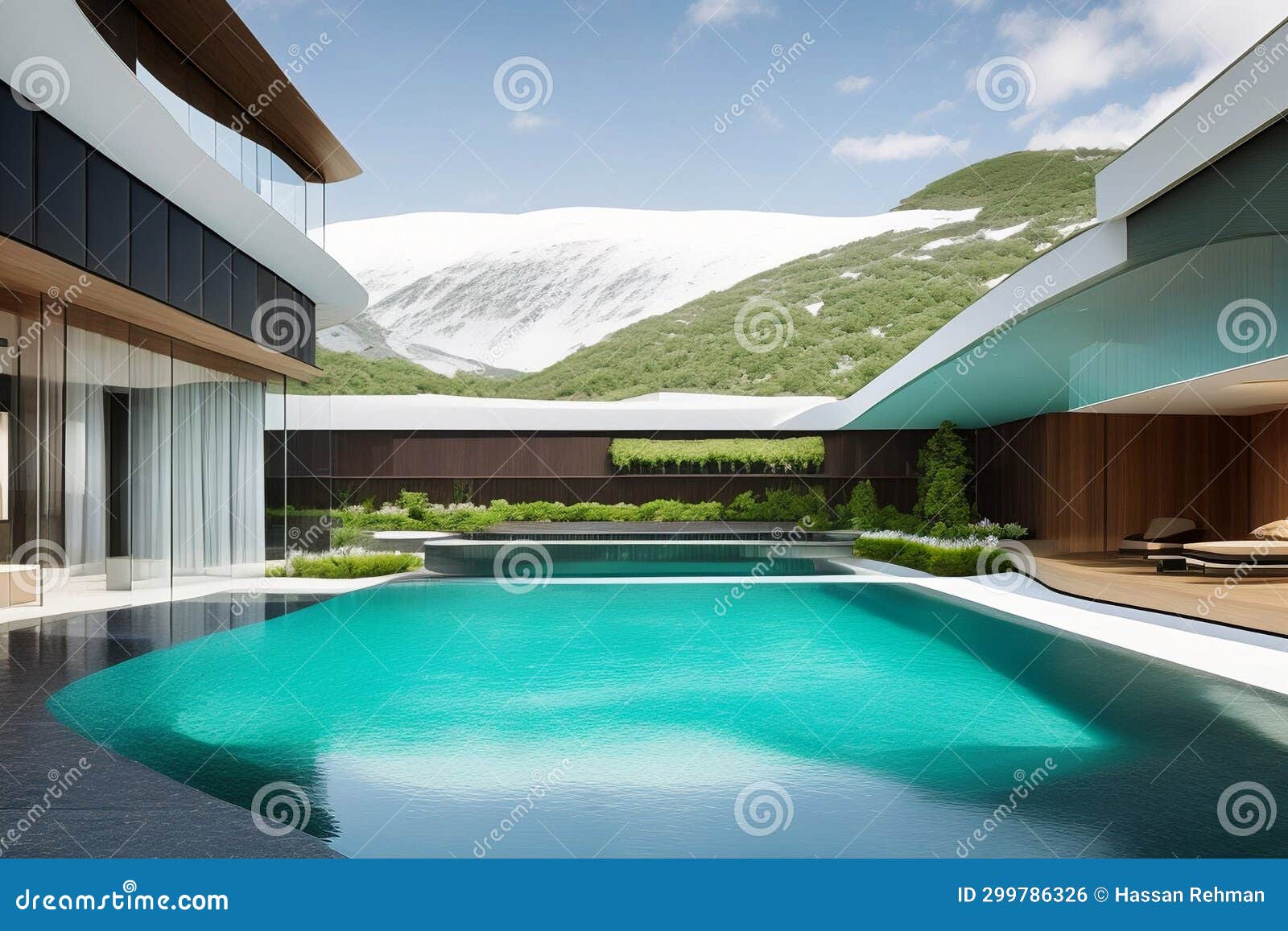 A Baptismal Pool Royalty-Free Stock Image | CartoonDealer.com #299786326