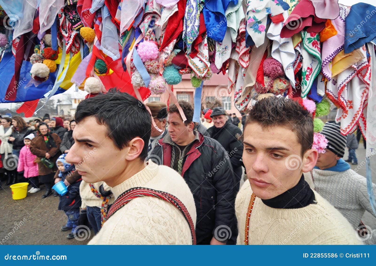 Baptist ritual flag editorial photo. Image of home, bucharest - 22855586