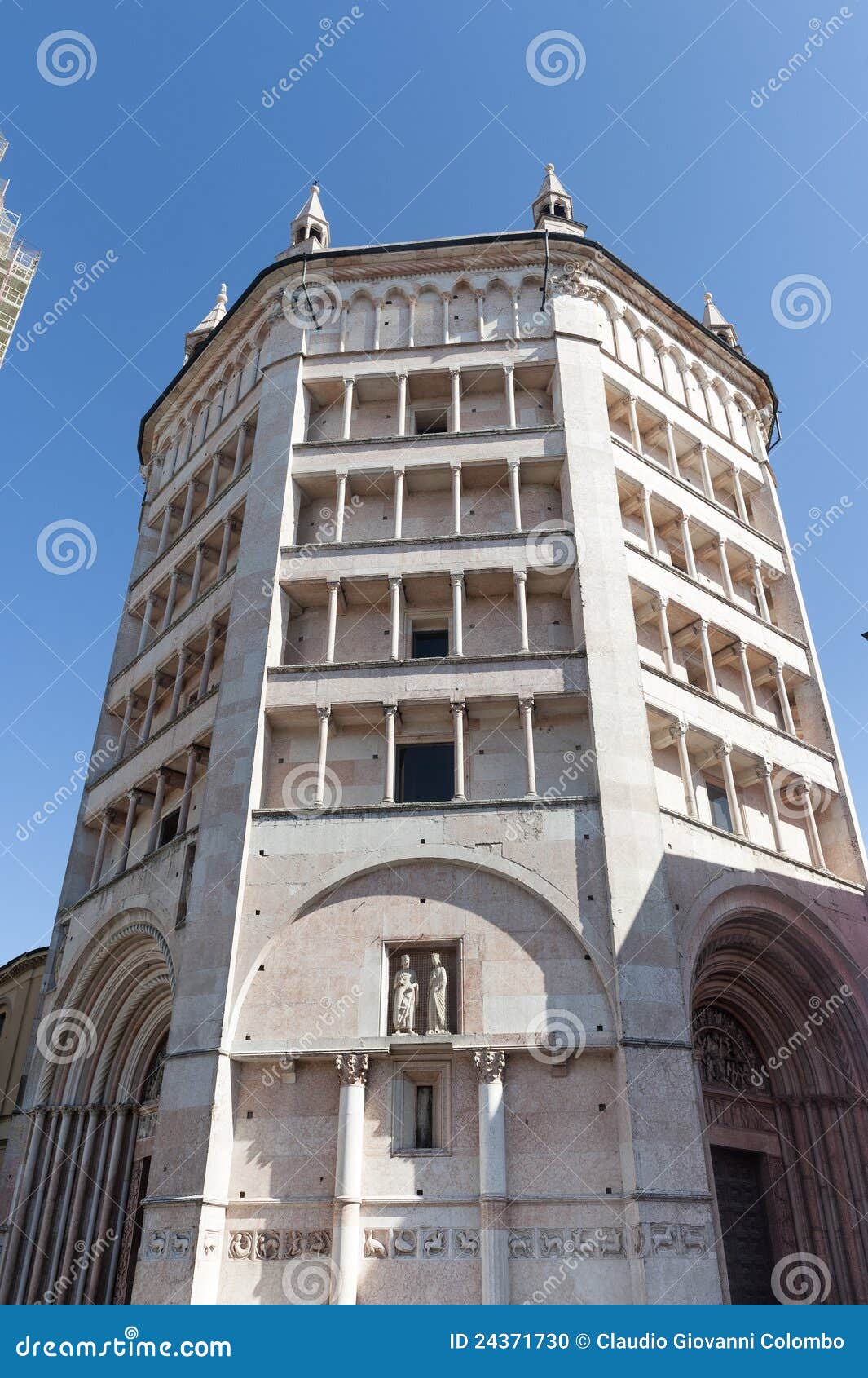 Baptistery of Parma stock photo. Image of religion, outdoor - 24371730