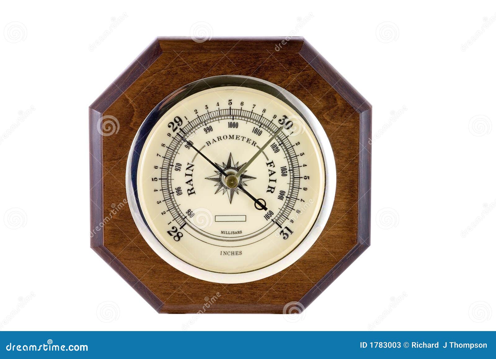 Barómetro imagen de archivo. Imagen de instrumento, barométrico - 1783003