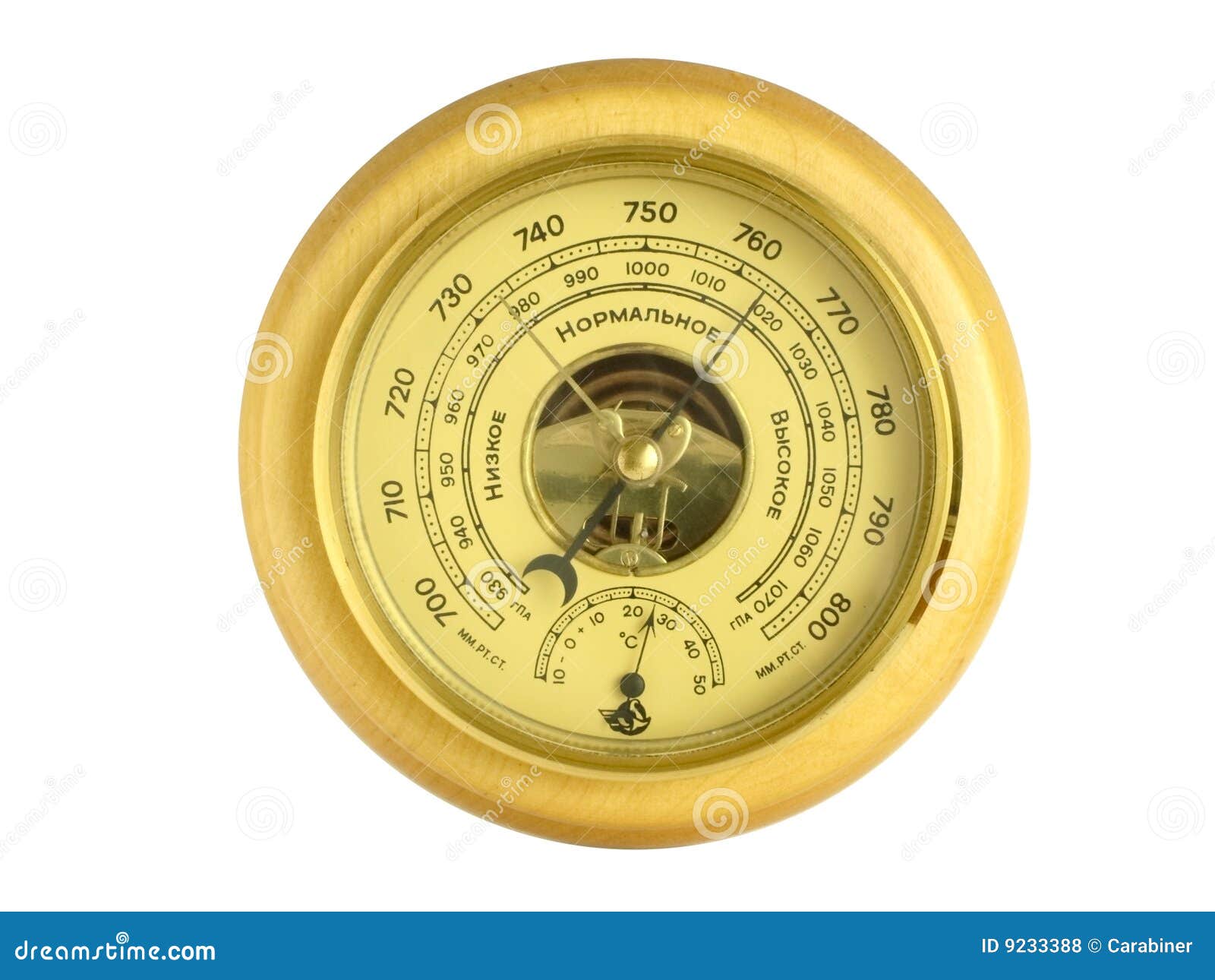Barómetro foto de stock. Imagem de calibre, clima, ninguém - 9233388