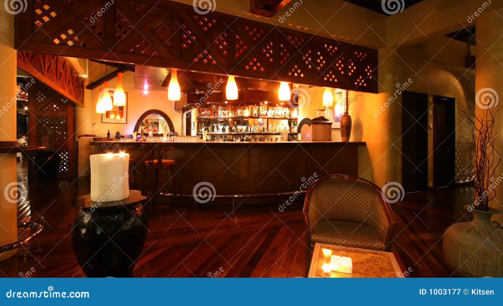 Bar stock image. Image of metal, chair, cigar, counter - 1003177