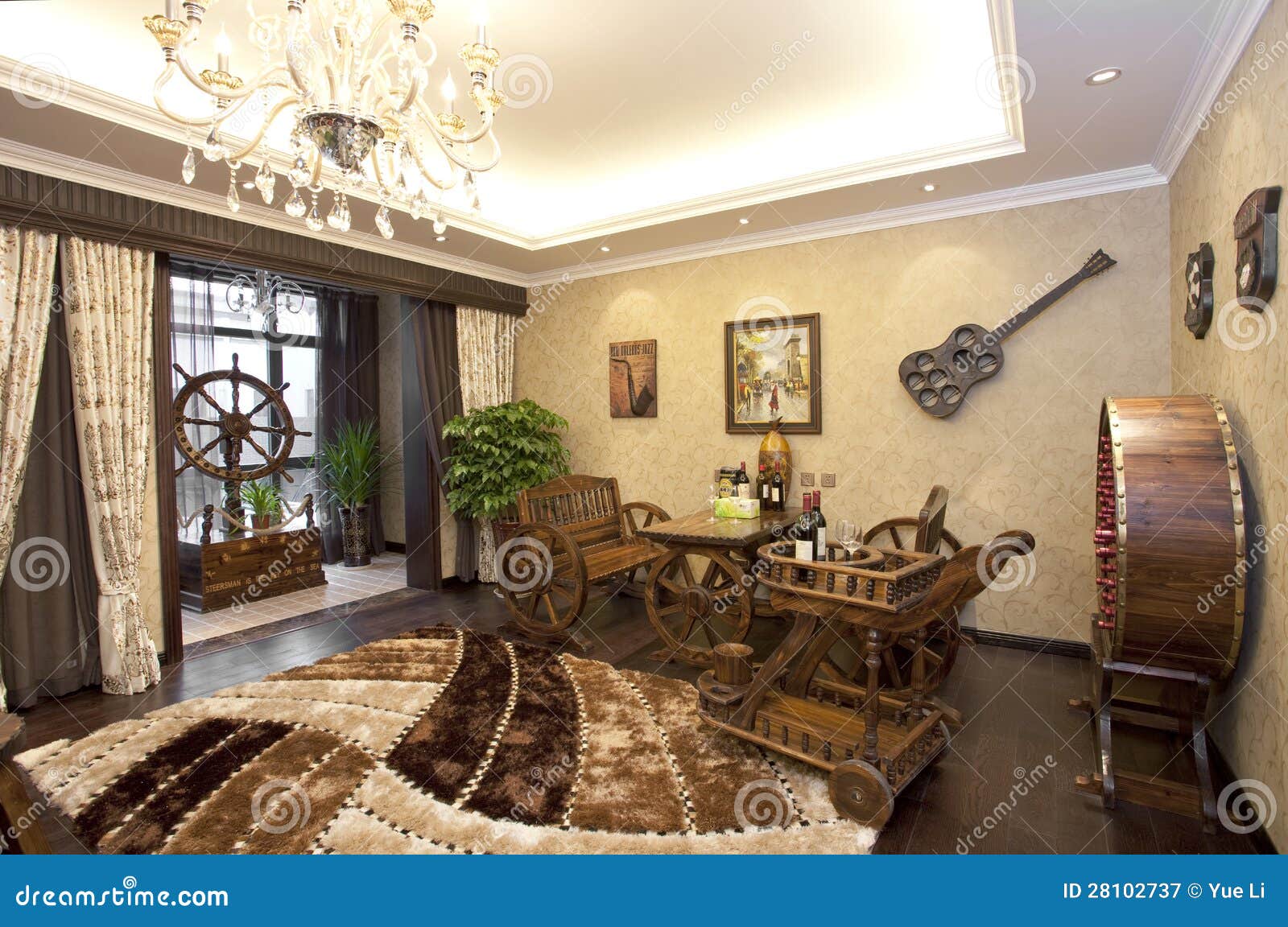 Bar imagen de archivo. Imagen de lujoso, alcohol, elaborado - 28102737