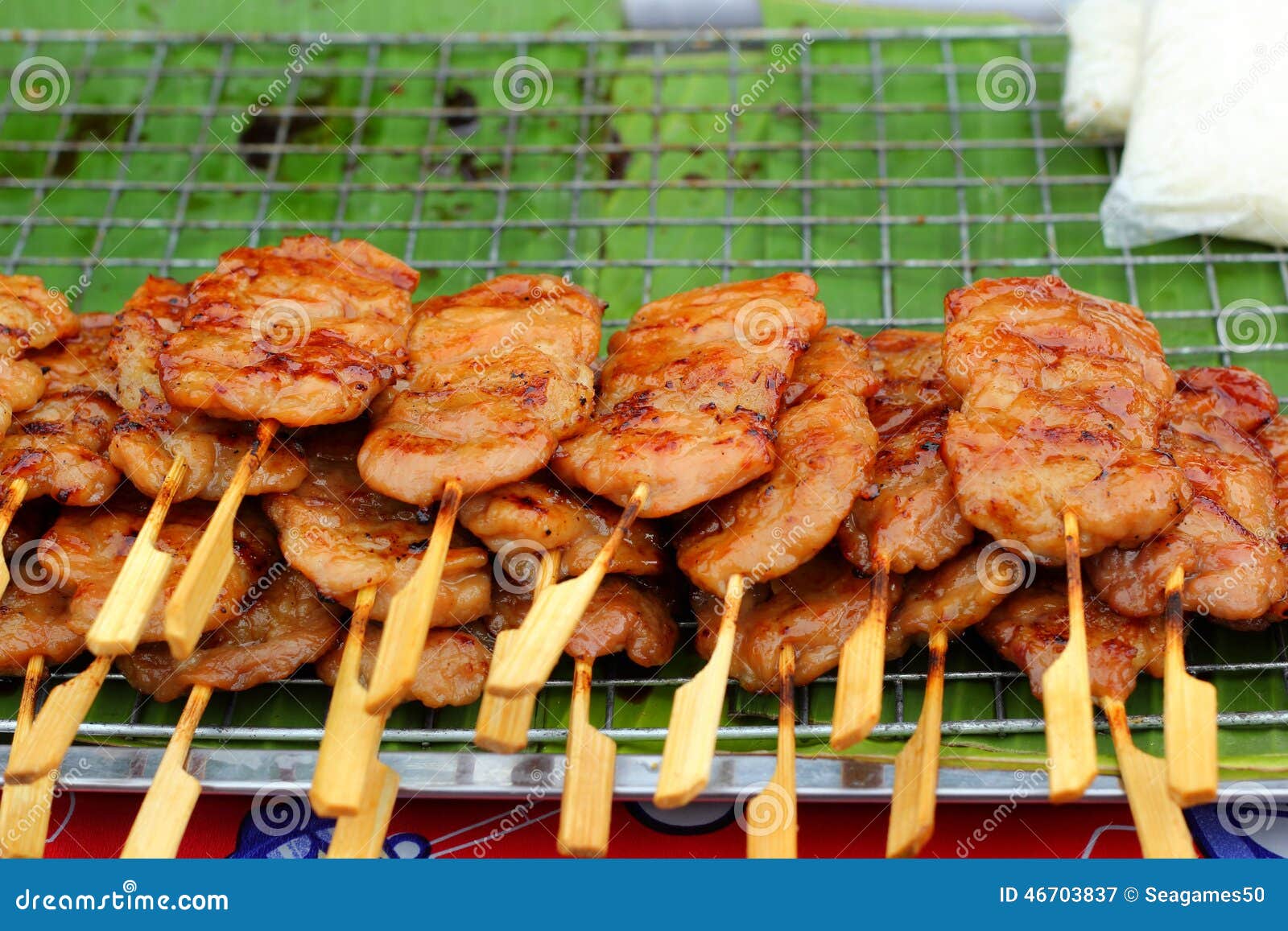 Bar-B-Q or BBQ Grill of Meat Stock Image - Image of meal, cook: 46703837
