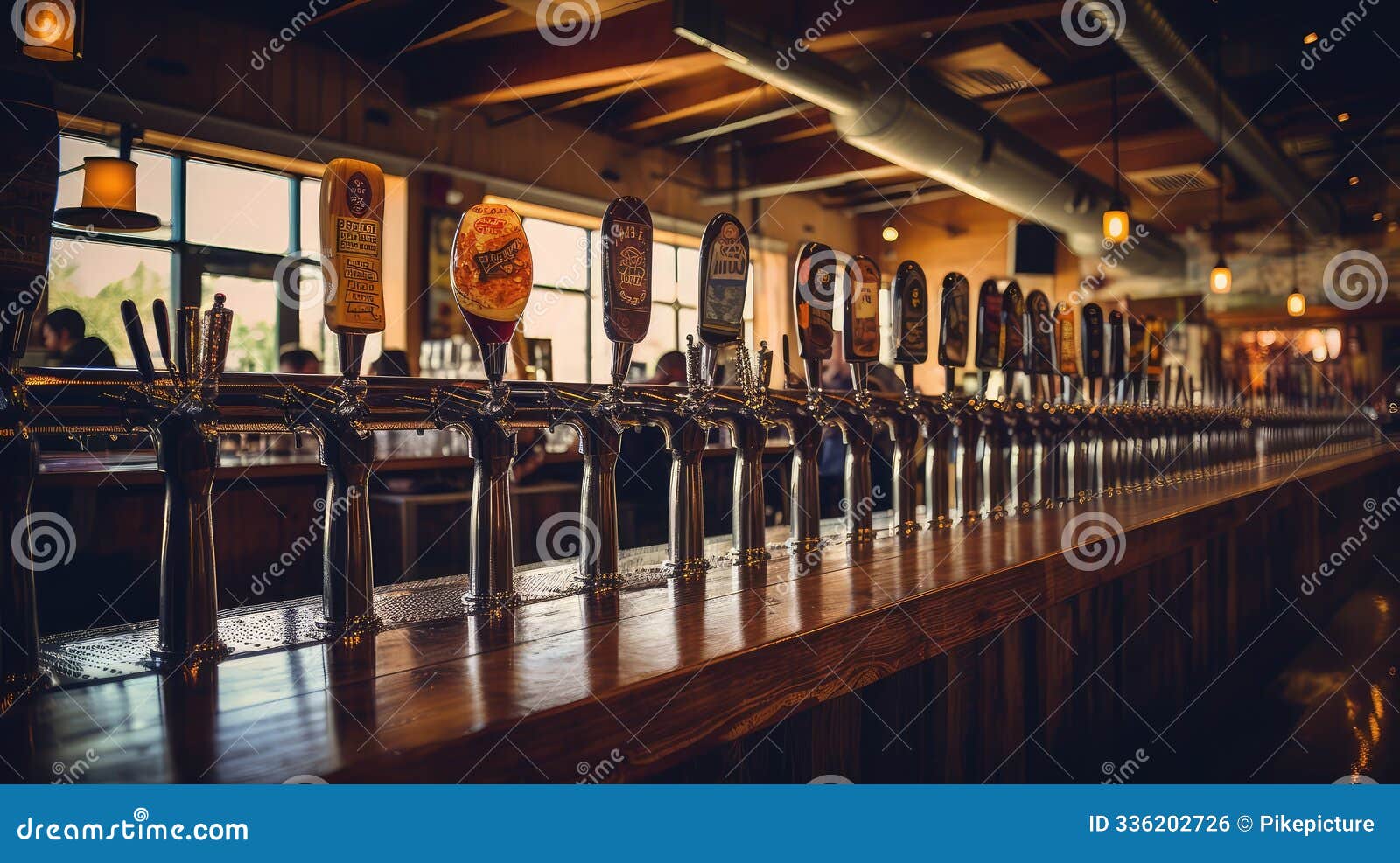 Bar beer sampling stock illustration. Illustration of selection - 336202726