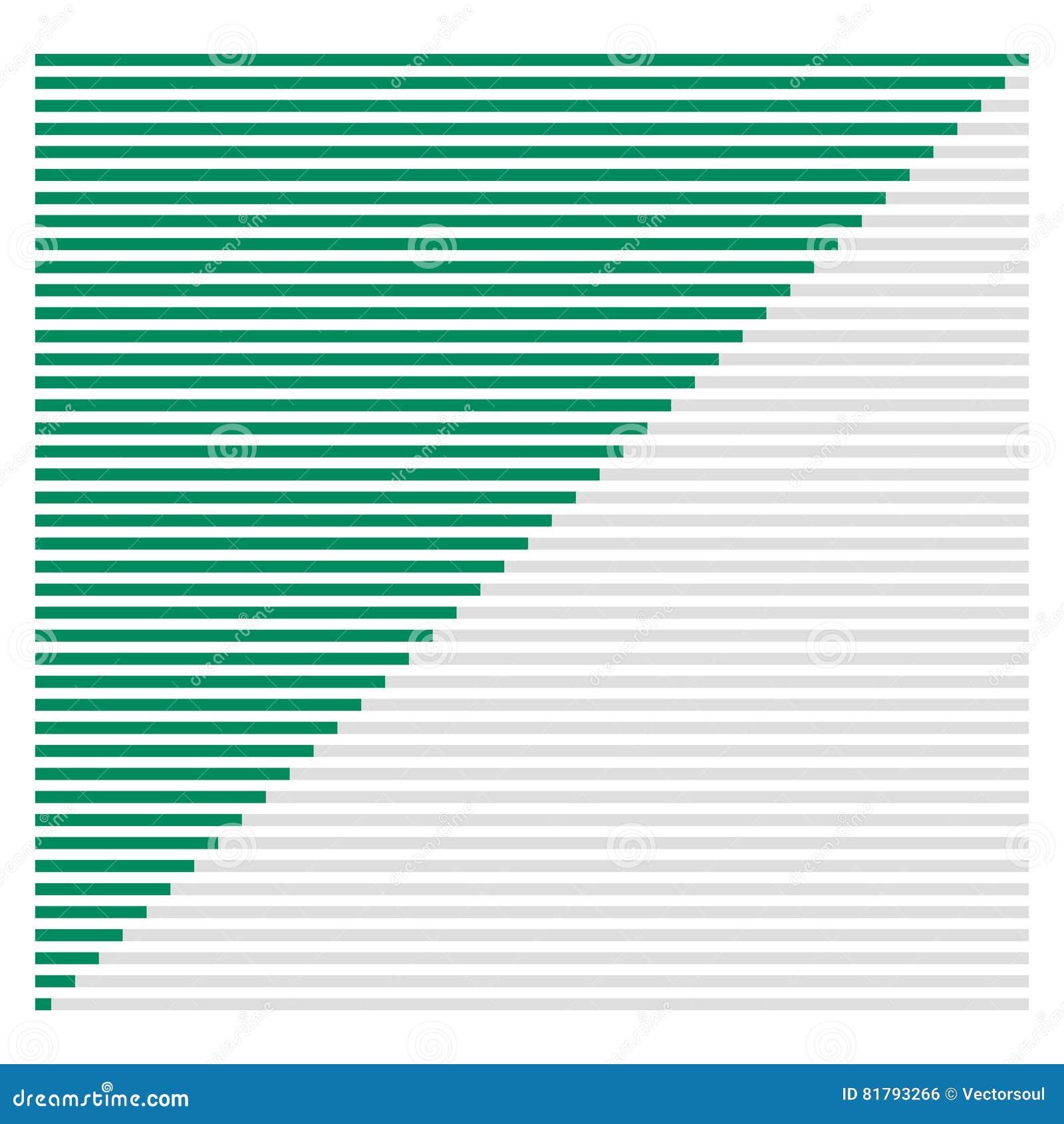 Bar Chart, Bar Graph Interface Element with Low and High Levels. Stock ...