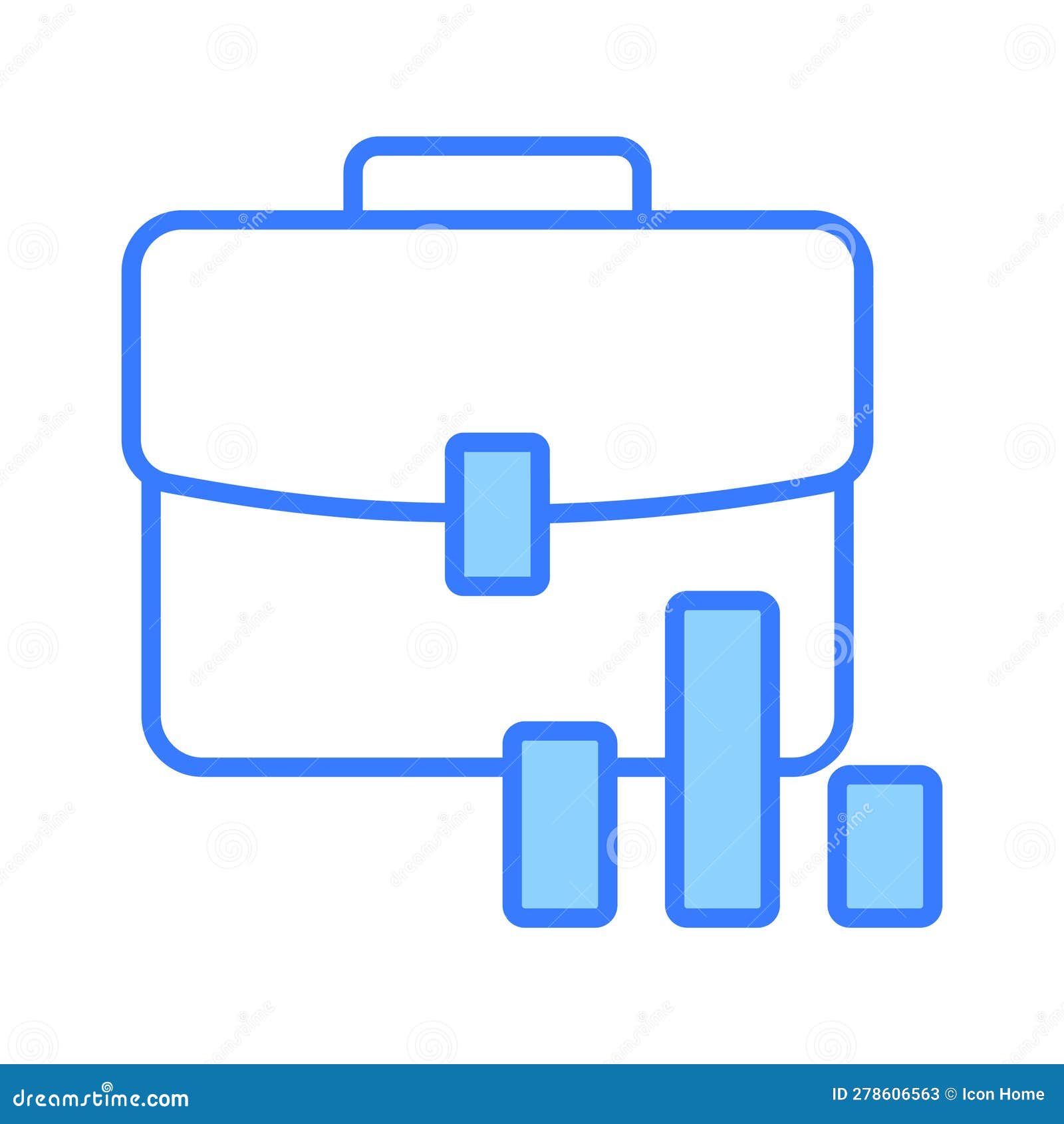 Bar Chart with Business Bag Depicting Vector of Business Data Analytics ... Bar Chart with Business Bag Depicting Vector of Business Data Analytics ...