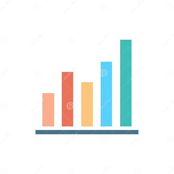 Simple Bar Chart Icon for Quick Data Analysis Stock Illustration ...